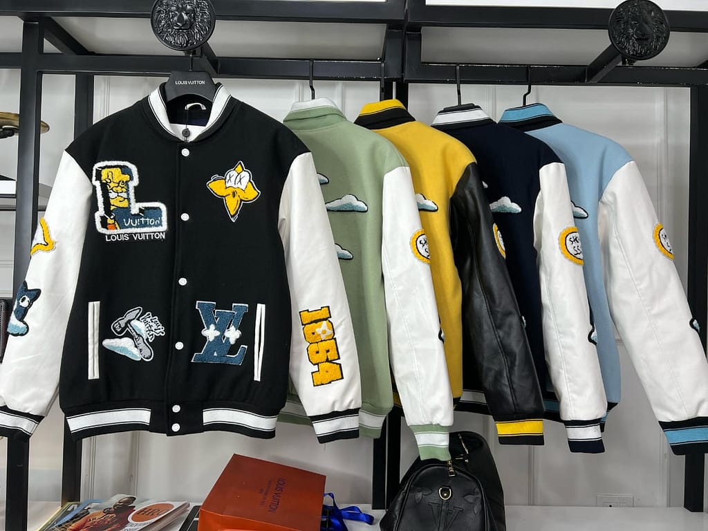 LOUIS VUITTON VARSITY JACKET - Rigil Clothing