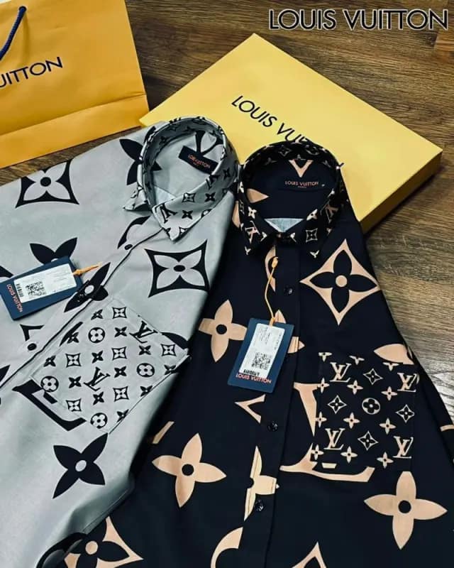 Louis Vuitton luxury original quality 2024 in store shirts - Rigil Clothing